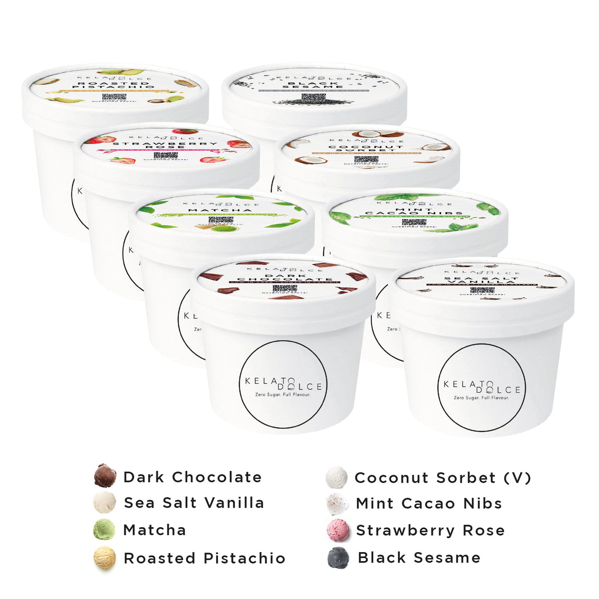 8 Flavours Ultimate Assorted Half-Pint Set (8 X 236ml)